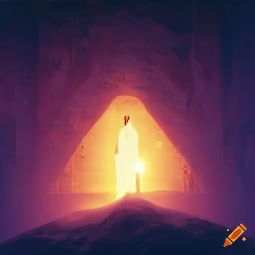 Aerial view of a long distance landscape on Craiyon