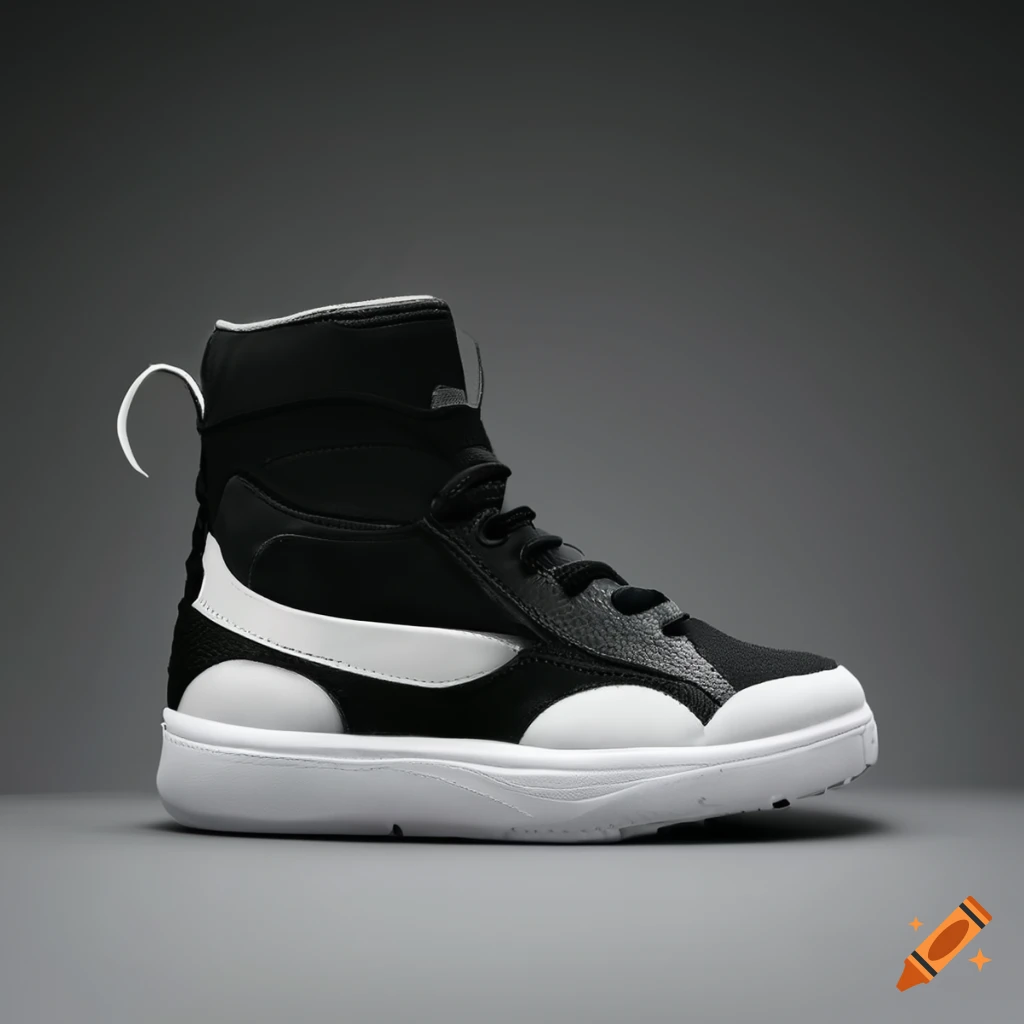 Minimalist design of puma mid model on Craiyon