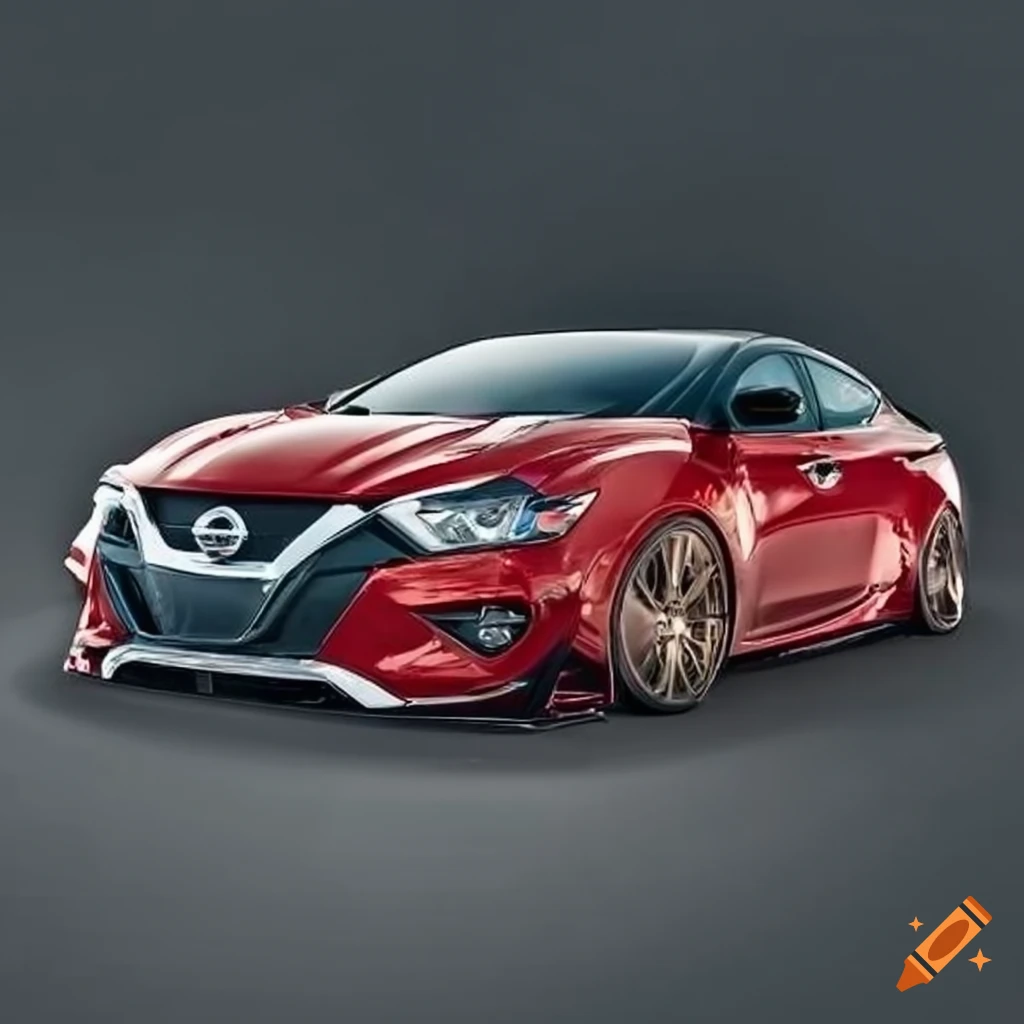 2016 Nissan Maxima with wide bodykit on Craiyon