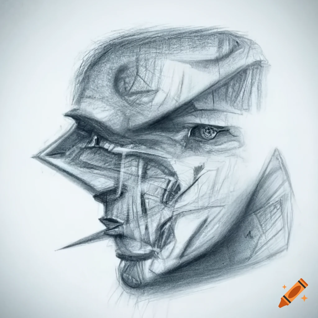 Abstract sentient being representing willpower on Craiyon