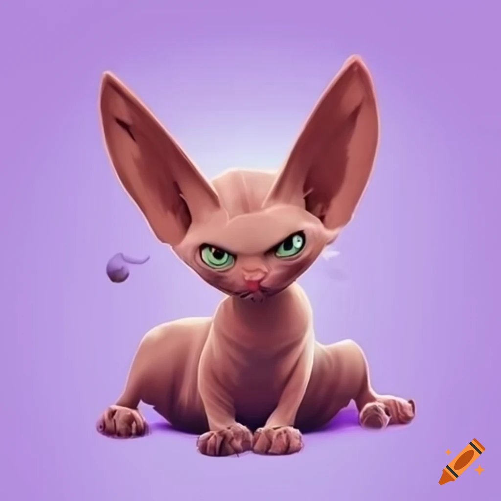 Sphinx cat pokemon on Craiyon