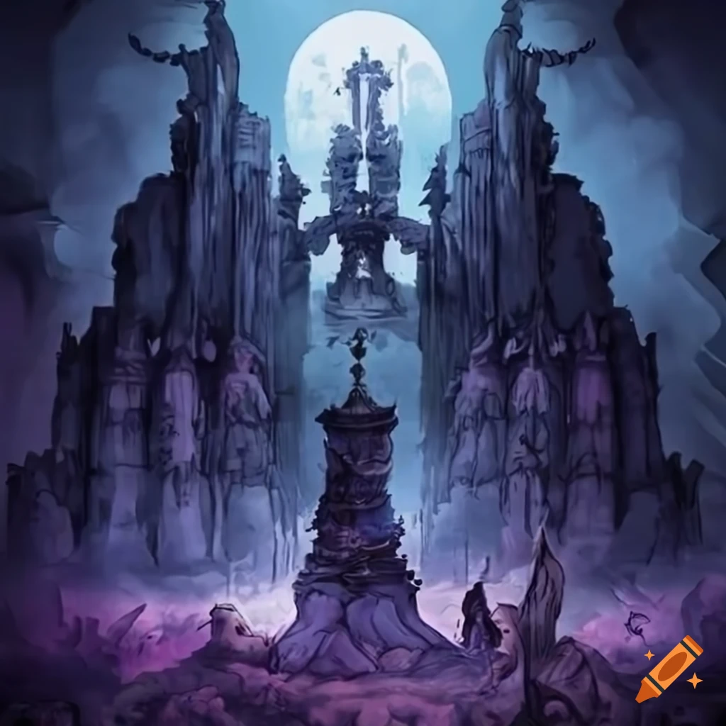 Malevolent shrine on Craiyon