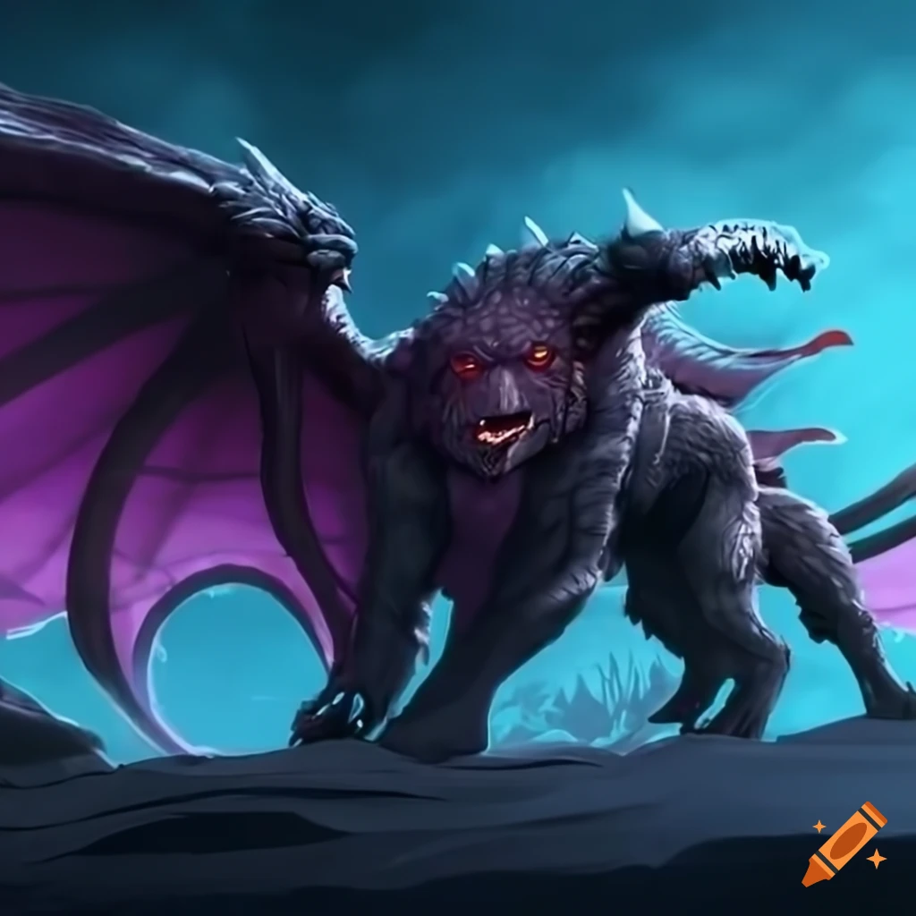 Chimera design for youtube channel in symmetrical 8k resolution on Craiyon