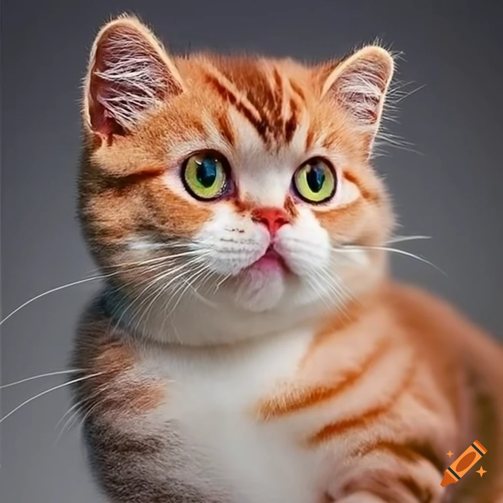 Cutest cat in the world on Craiyon