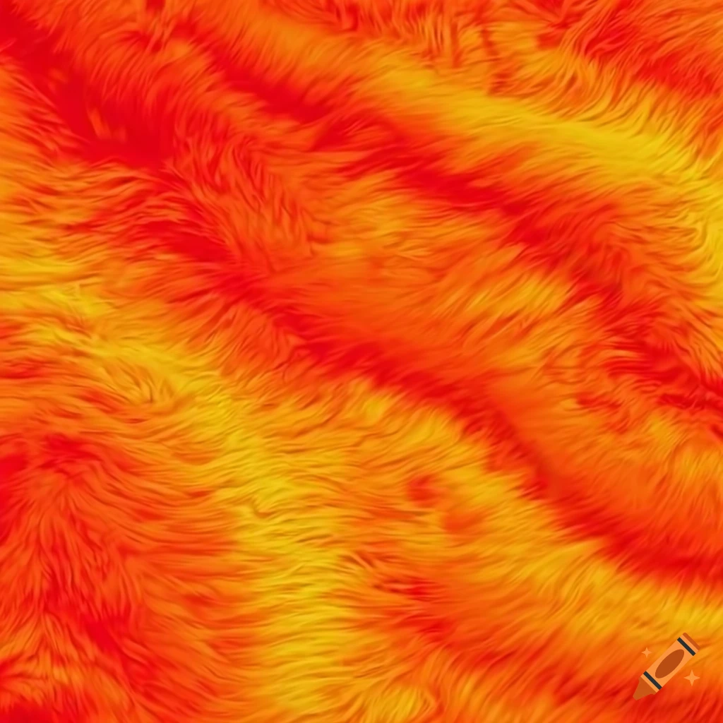 Bright neon fur texture on Craiyon