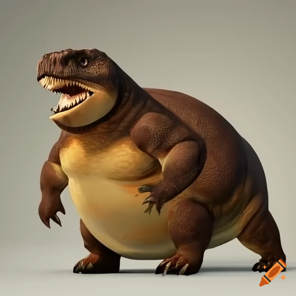 Chunky archosaurus on Craiyon