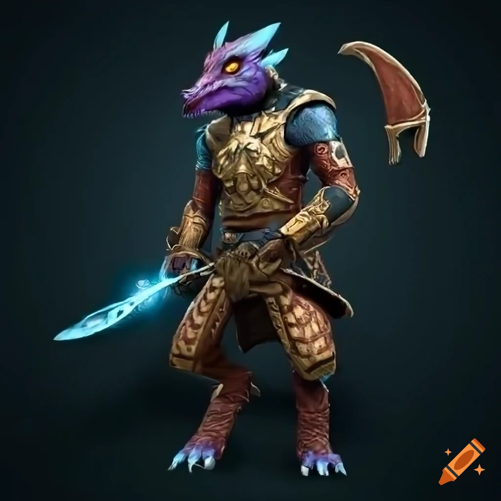 Symmetrical Kobold warrior inspired by Kingdoms of Amalur: Reckoning ...