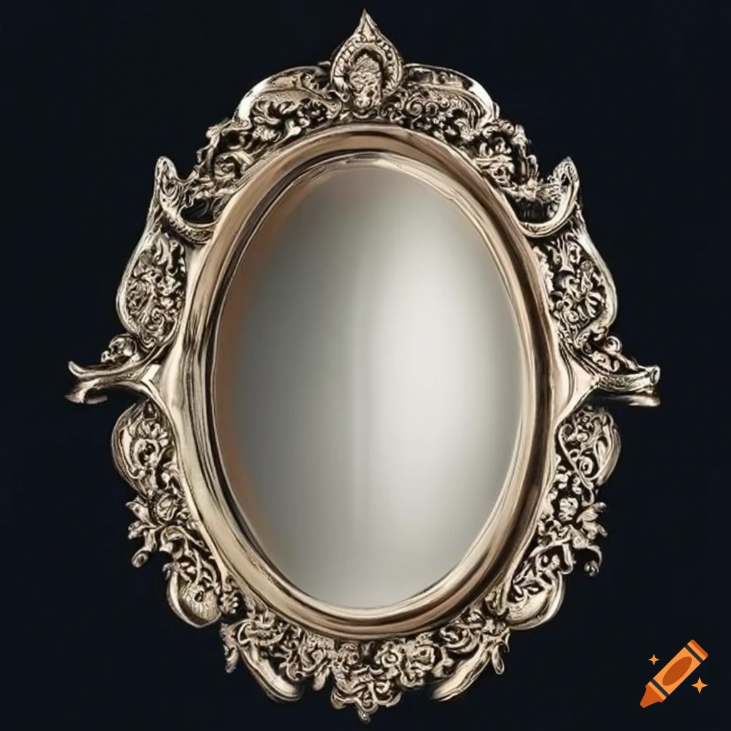 Ornated silver plate on Craiyon