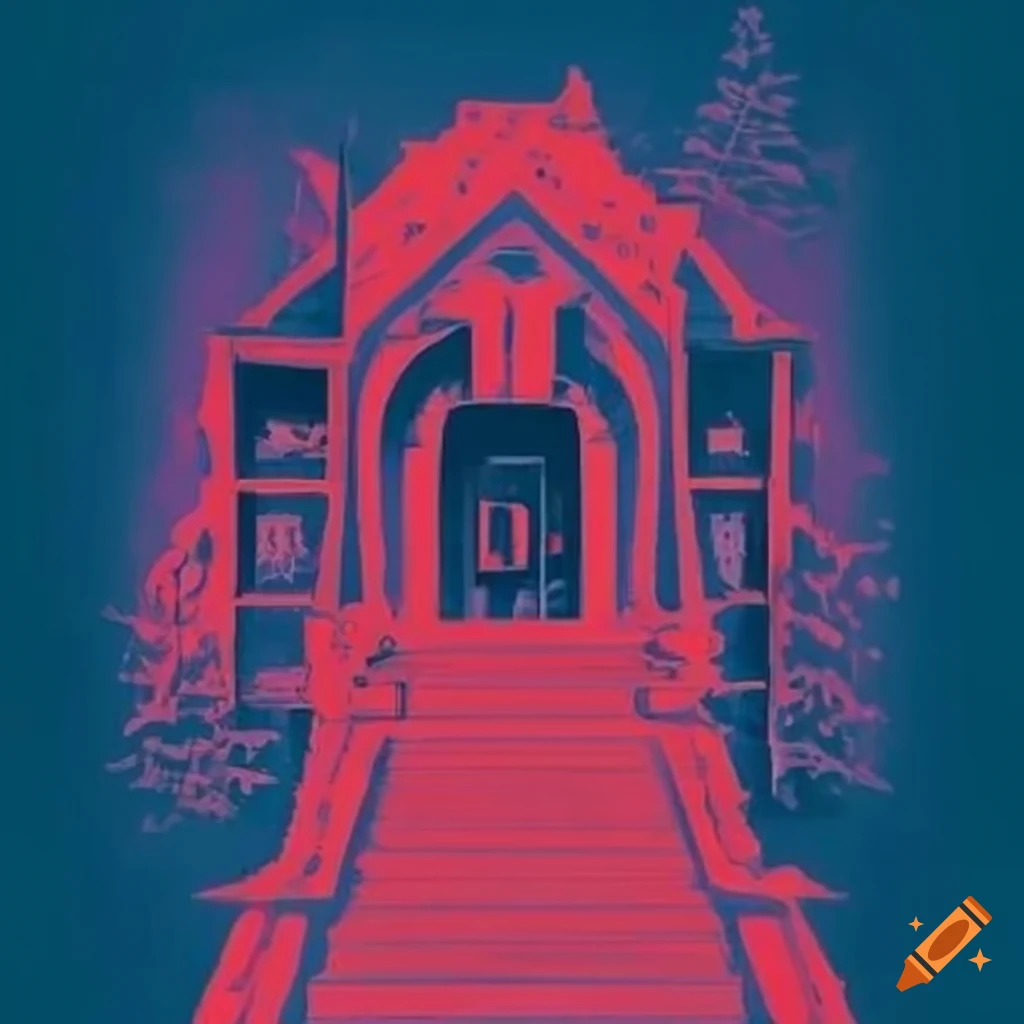 Steezy Architecture Movie Poster in 'cuckoo clock' style by Norman ...