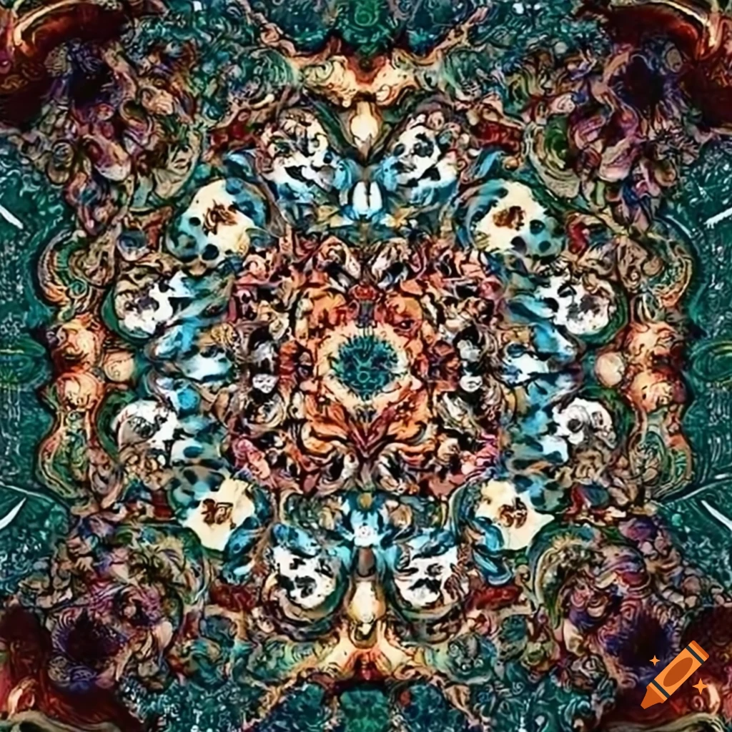 Intricate design or pattern on Craiyon