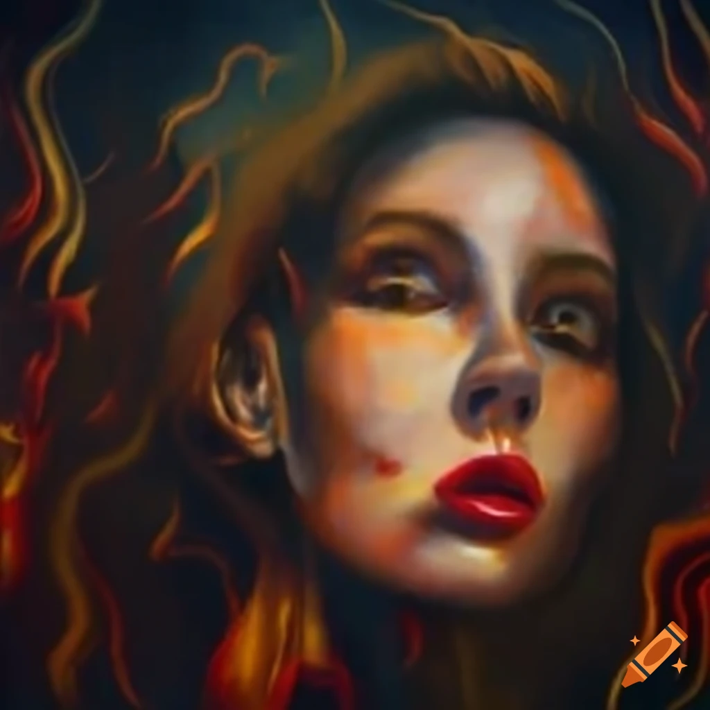 Abstract effects on Craiyon