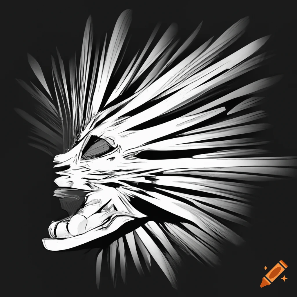 Abstract sentient being representing eloquence on Craiyon