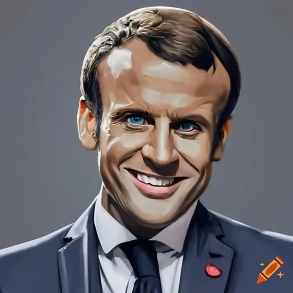 Portrait of a politician with a charismatic smile on Craiyon