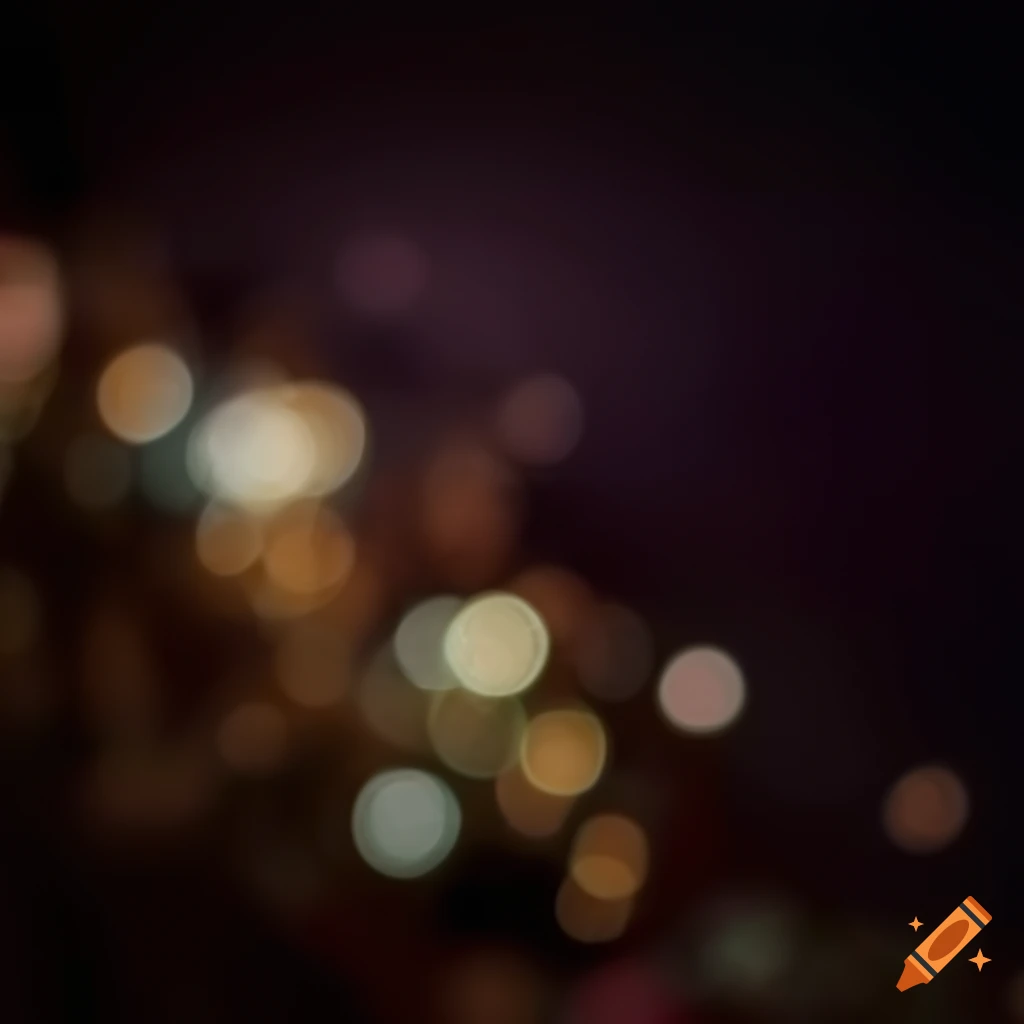 Bokeh effect background on Craiyon
