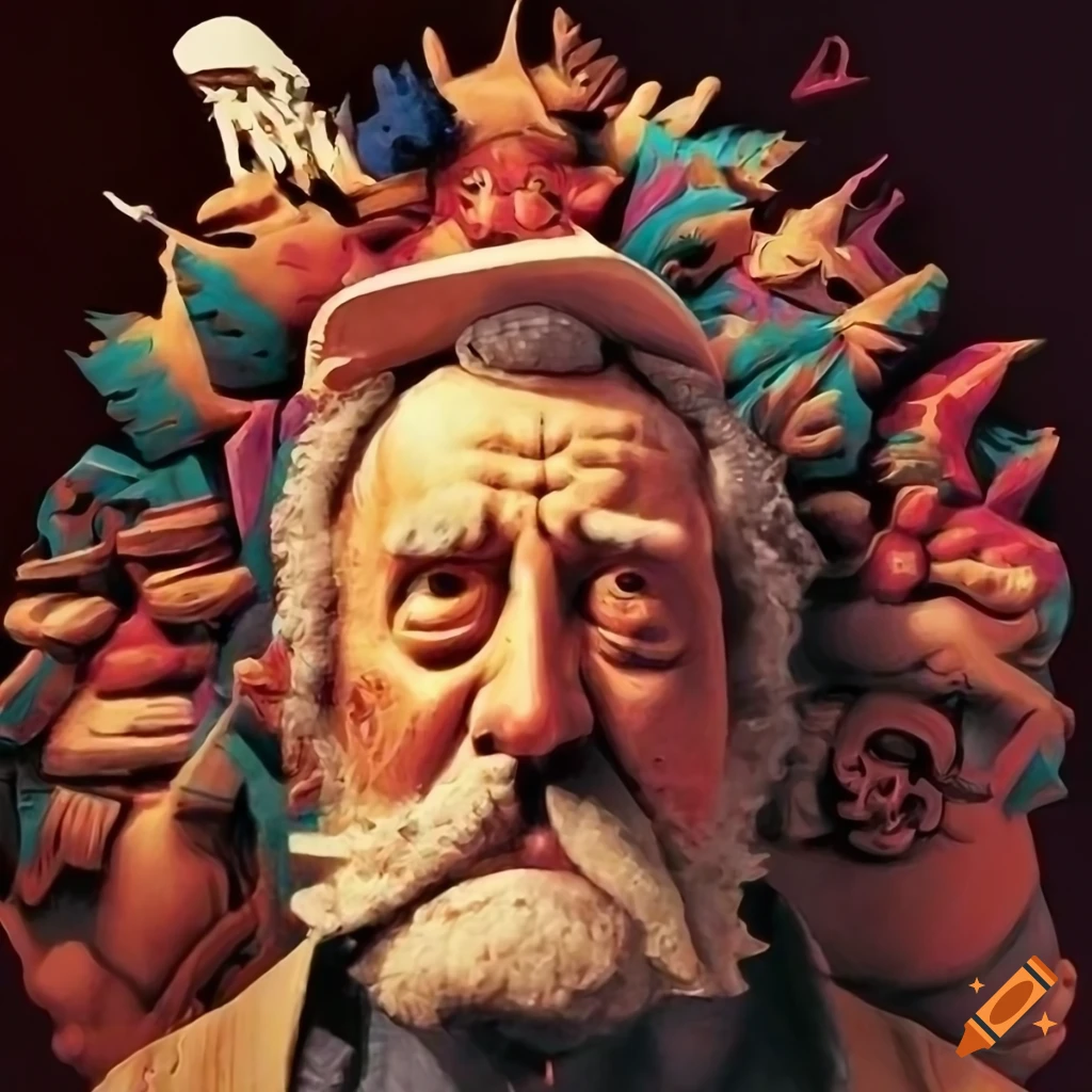 Sculpted Steezy Movie Poster in graphic novel Kirby style by Norman ...