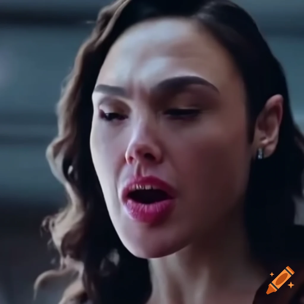Bruised woman fighter with dazed and stunned expression on Craiyon
