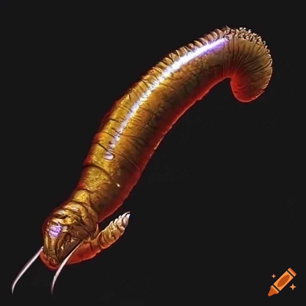 Giant leech on Craiyon