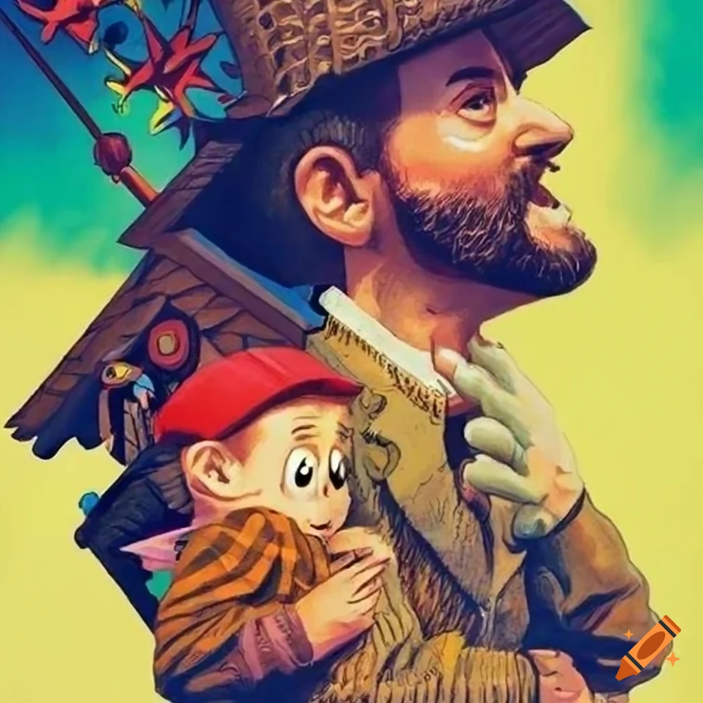 Steezy Movie Poster, lsd 'cuckoo clock' style, Kirby graphic novel, by ...