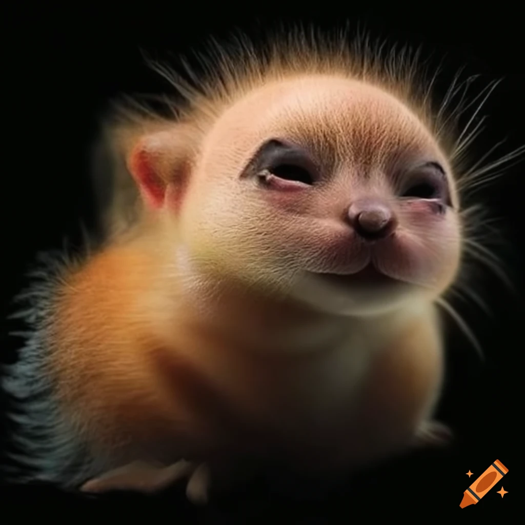 Relaxed cute animals sleeping peacefully on Craiyon