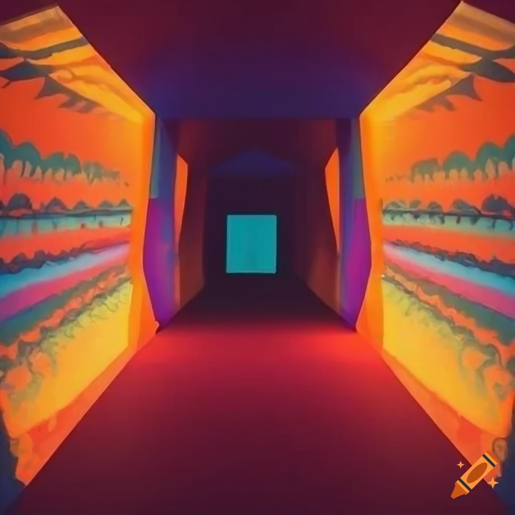 Dreamcore liminal space on Craiyon