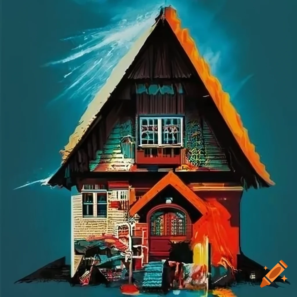 Steezy Architecture Movie Poster in LSD cuckoo clock style by Norman ...