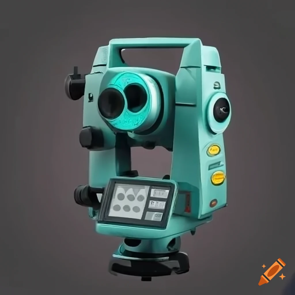 Total station with laser scanner on Craiyon