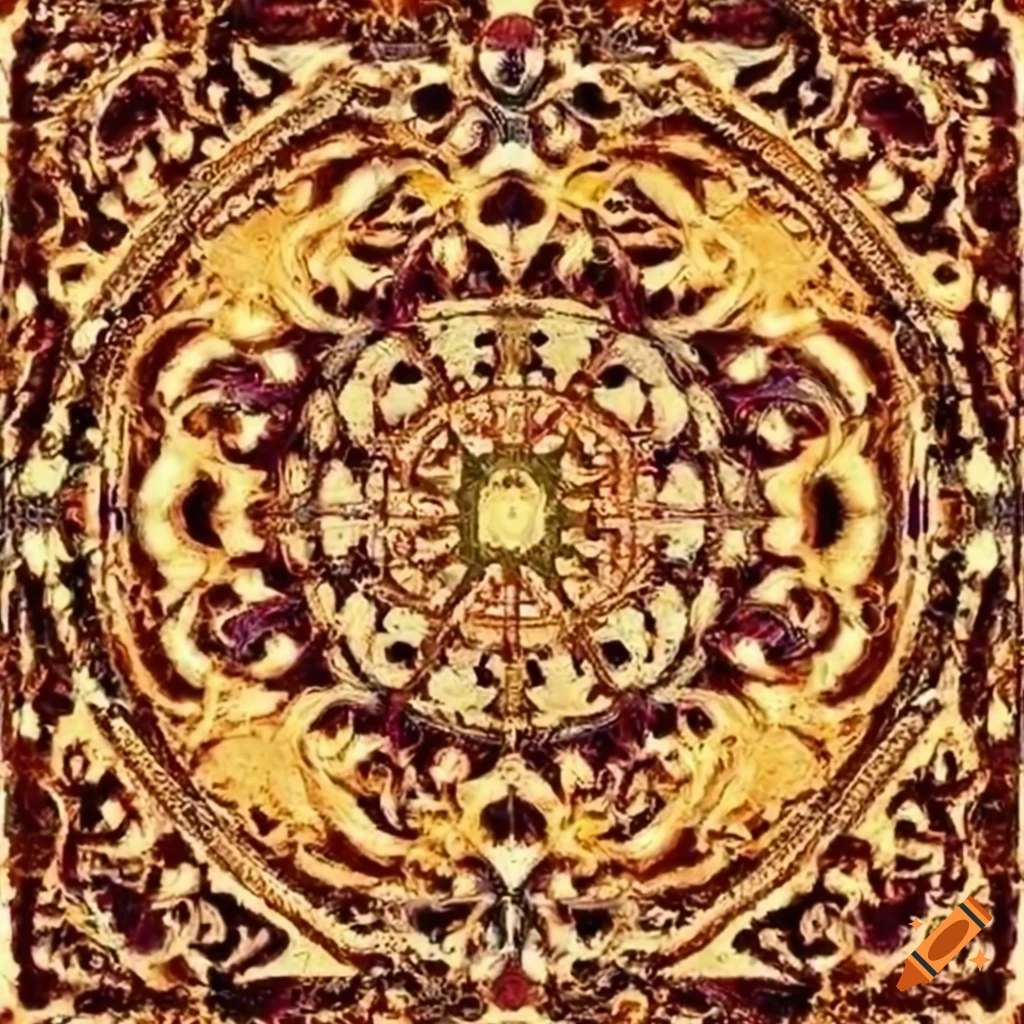 Intricate design or pattern on Craiyon