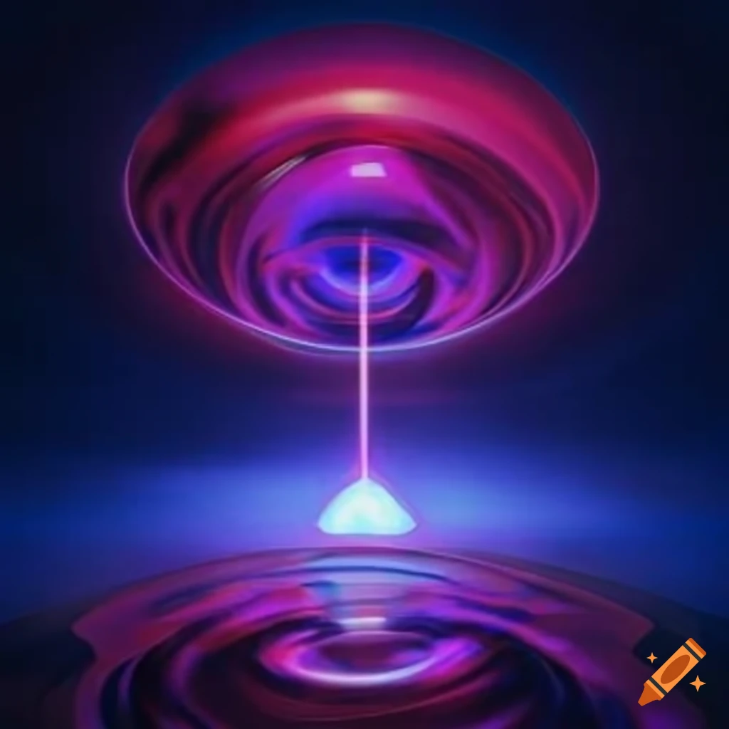 Abstract representation of quantum concepts on Craiyon