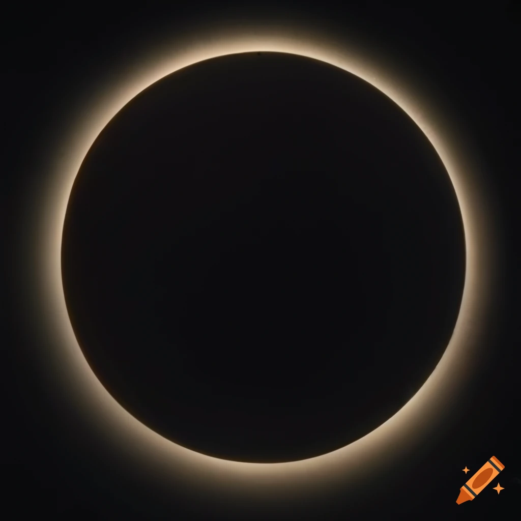 Eclipse phenomenon in the sky on Craiyon