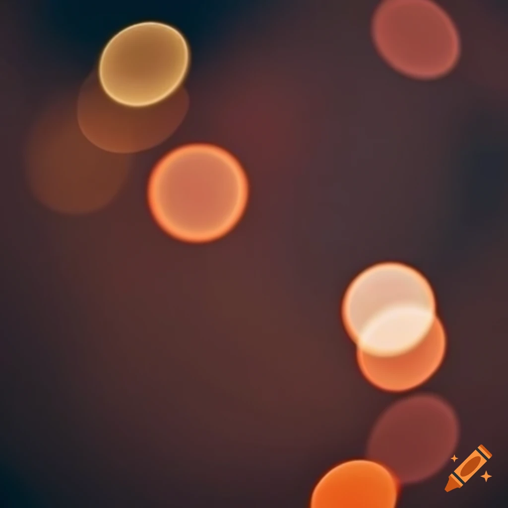 Bokeh effect lights background on Craiyon