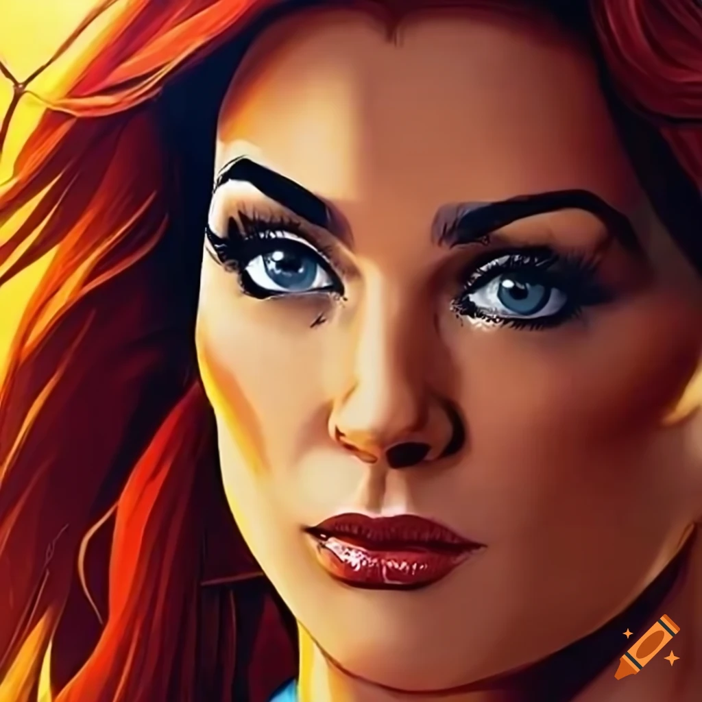Jessica tanner superhero on Craiyon