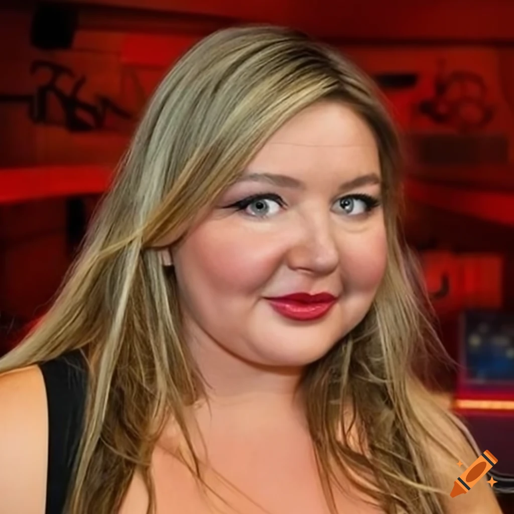Smiling victoria coren mitchell on Craiyon