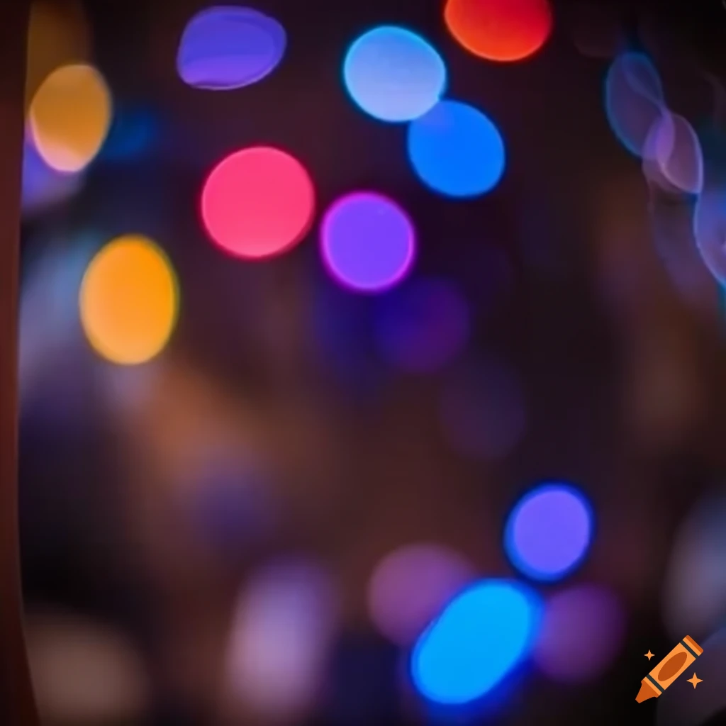 Bokeh effect background on Craiyon