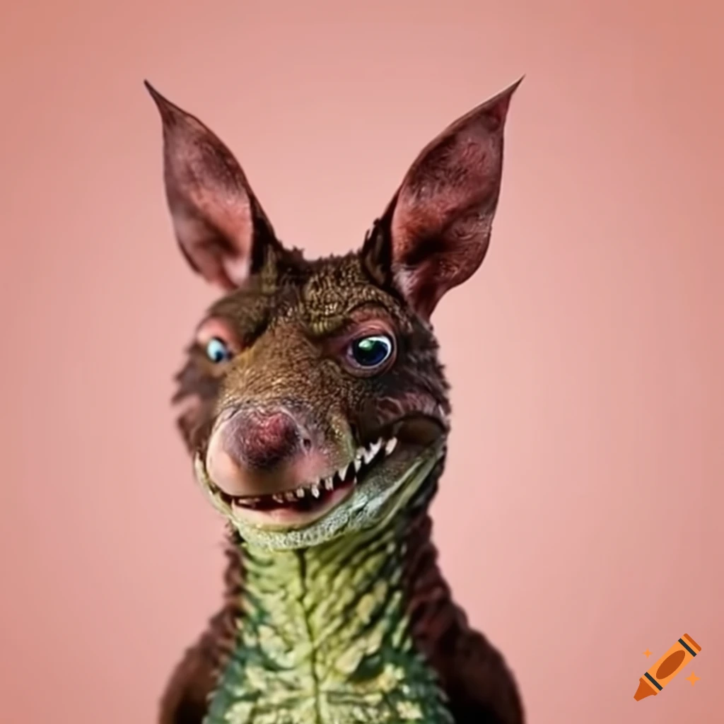 Kangaroo Crocodile And Tasmanian Devil With Cannabis Buds On Craiyon