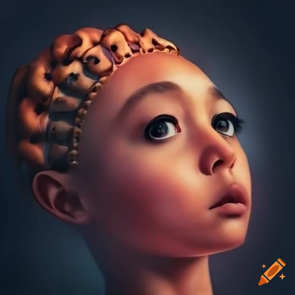 Abstract representation of life on Craiyon