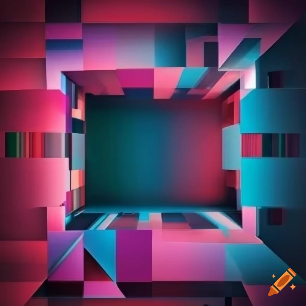 High resolution modern collage of 3d and 2d artworks on Craiyon