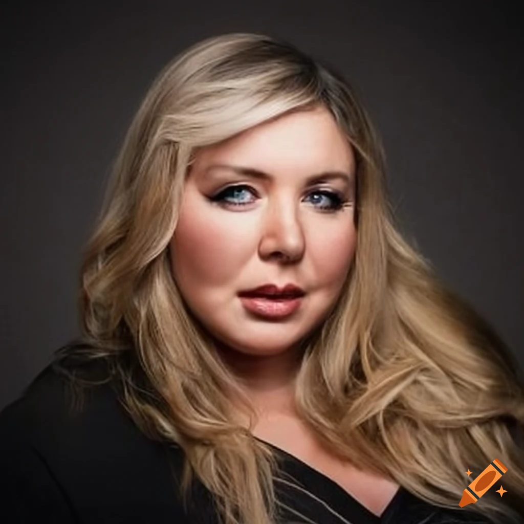 Smiling victoria coren mitchell on Craiyon