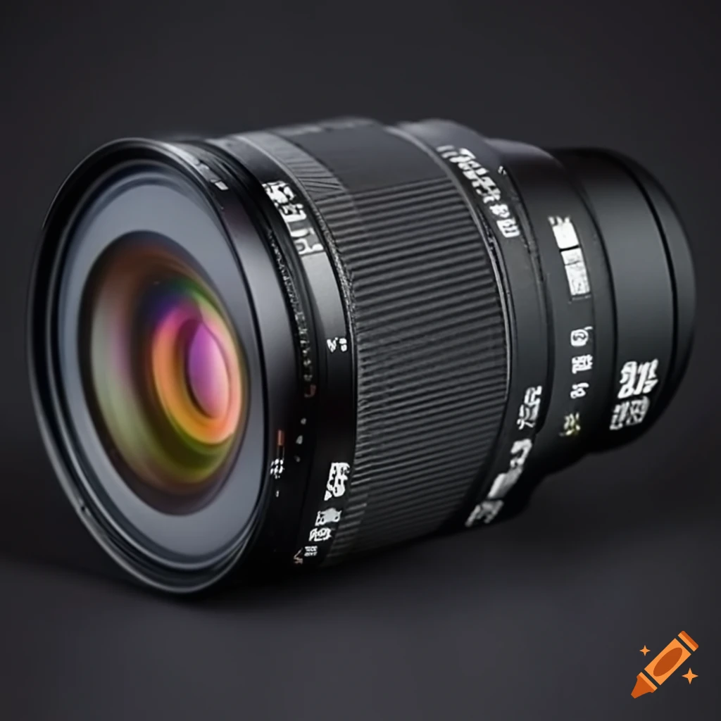 Camera lens close-up on Craiyon