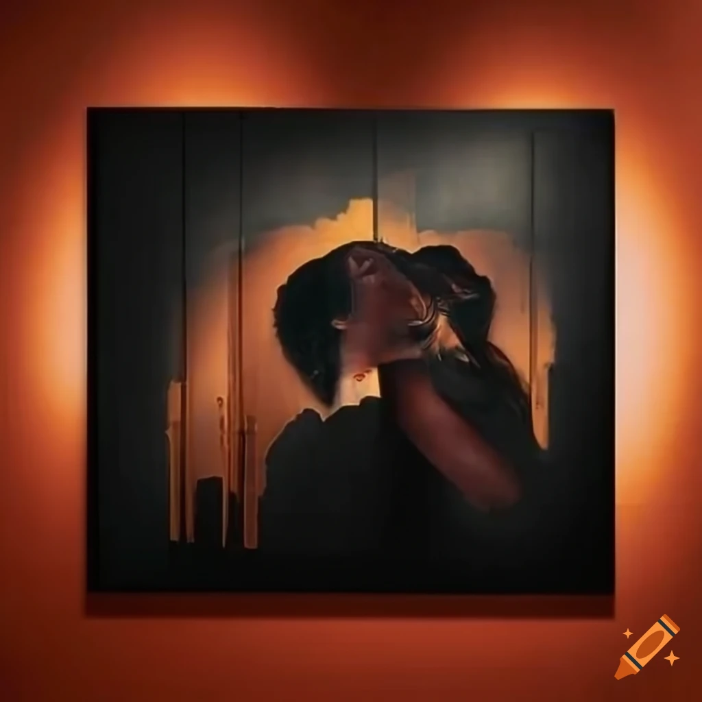 Disaster Artist 3D triptych painting - Artists in the Meatspace on Craiyon