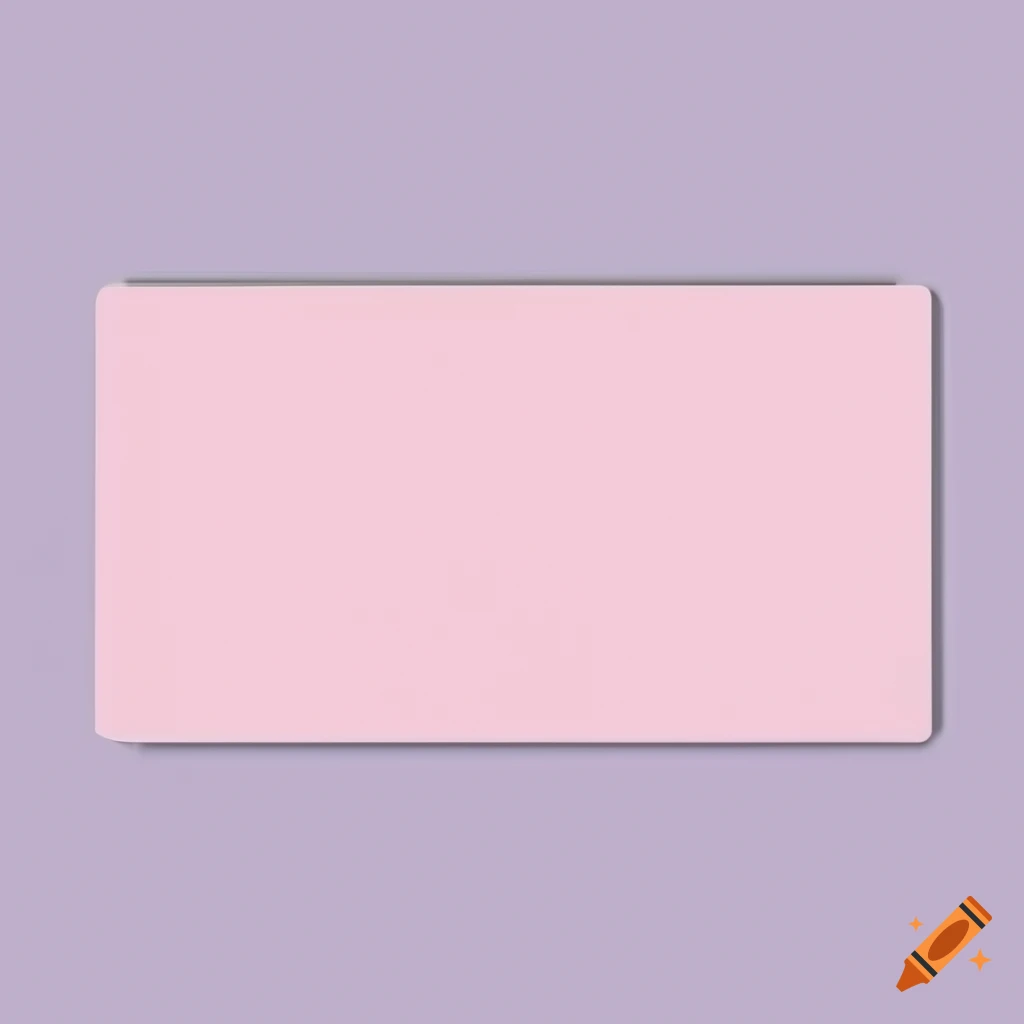 Minimalistic white wallpaper with a pastel rectangle on Craiyon