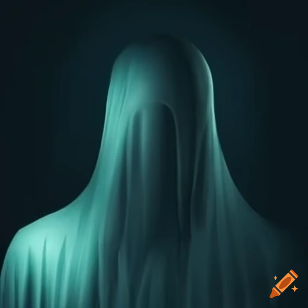 Ghostly apparitions in a misty setting on Craiyon