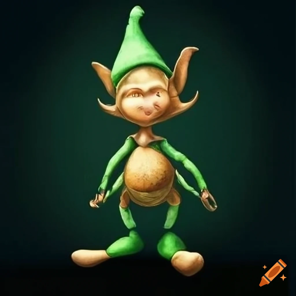 Un duende on Craiyon