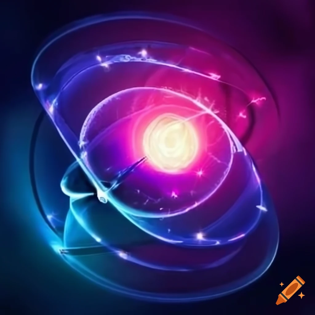 Abstract representation of quantum concepts on Craiyon