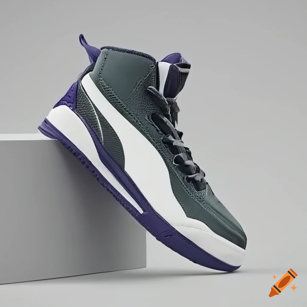 Minimalist design of puma mid model on Craiyon