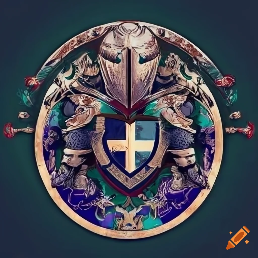 Elestrals knights of the round table logo on Craiyon