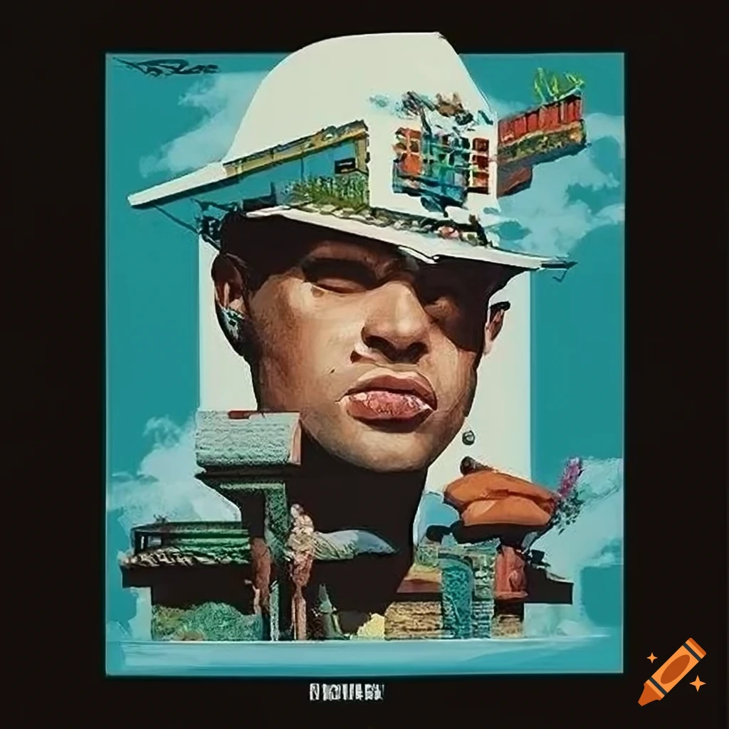 Steezy action architecture poster in 'cuckoo clock' style by norman ...