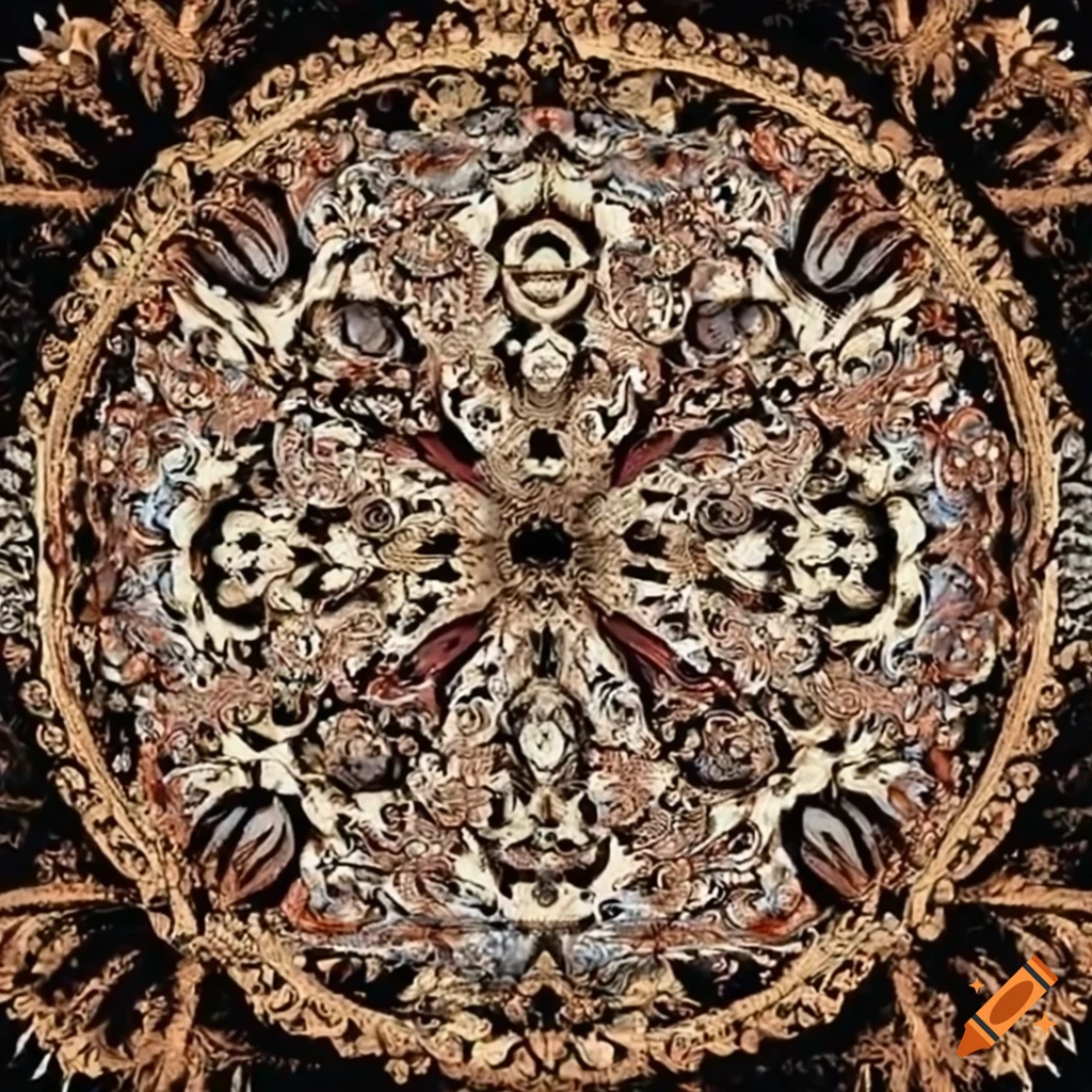 Intricate design or pattern on Craiyon