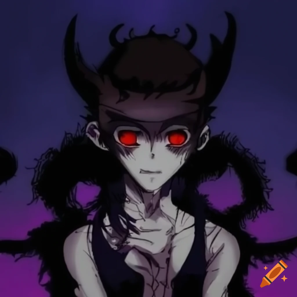 Abstract representation of demon introverted thinking on Craiyon