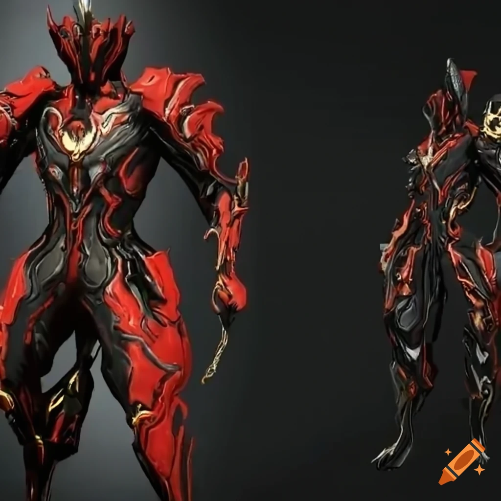 Cyber samurai warframe on Craiyon
