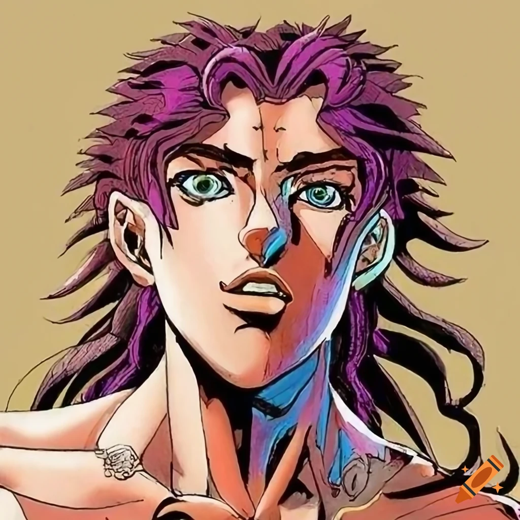 Hirohiko araki's rendition of jesus in the style of jojo's bizarre ...